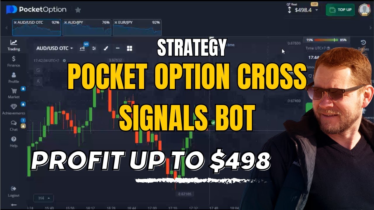 profit up to $498 || strategy pocket option cross signals bot - YouTube