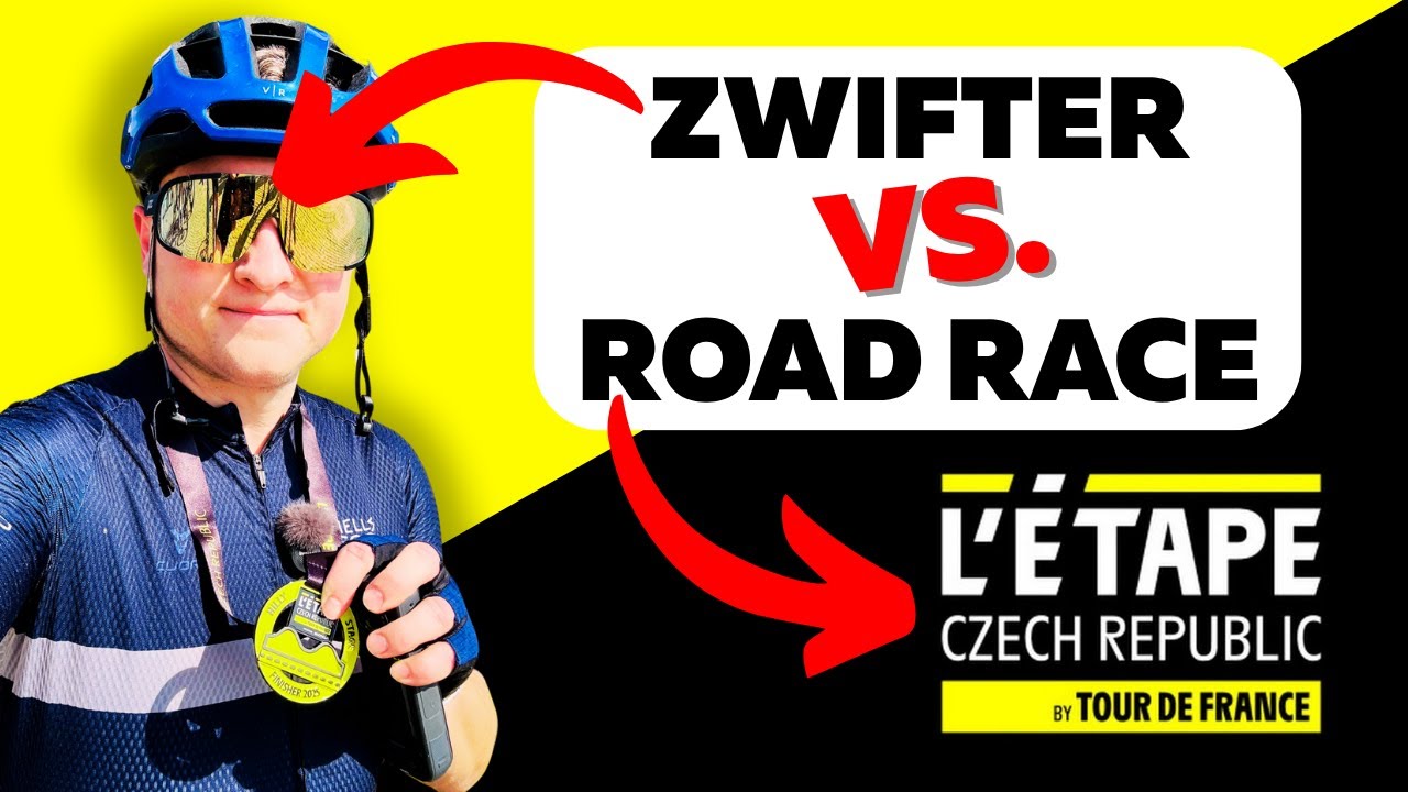 Zwifter vs Real Road Race - The Results - YouTube