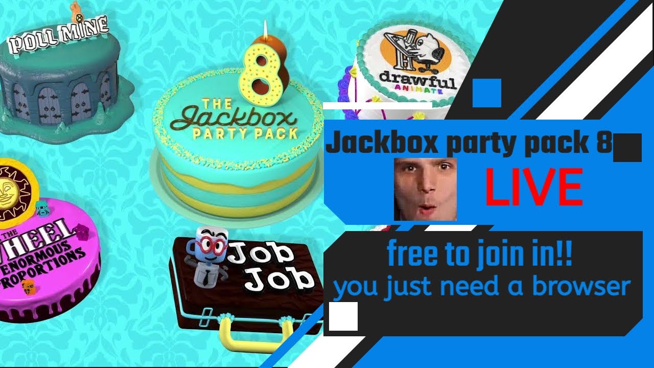 Open lobby JACKBOX GAMES - Feel free to join in live #5 - YouTube
