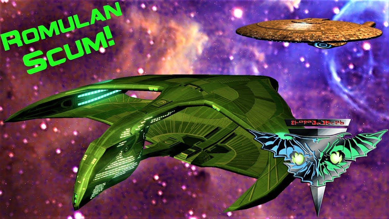 NEW Romulan SHIP! - Romulan D'deridex Battlecruiser Takes ON The Mighty ...