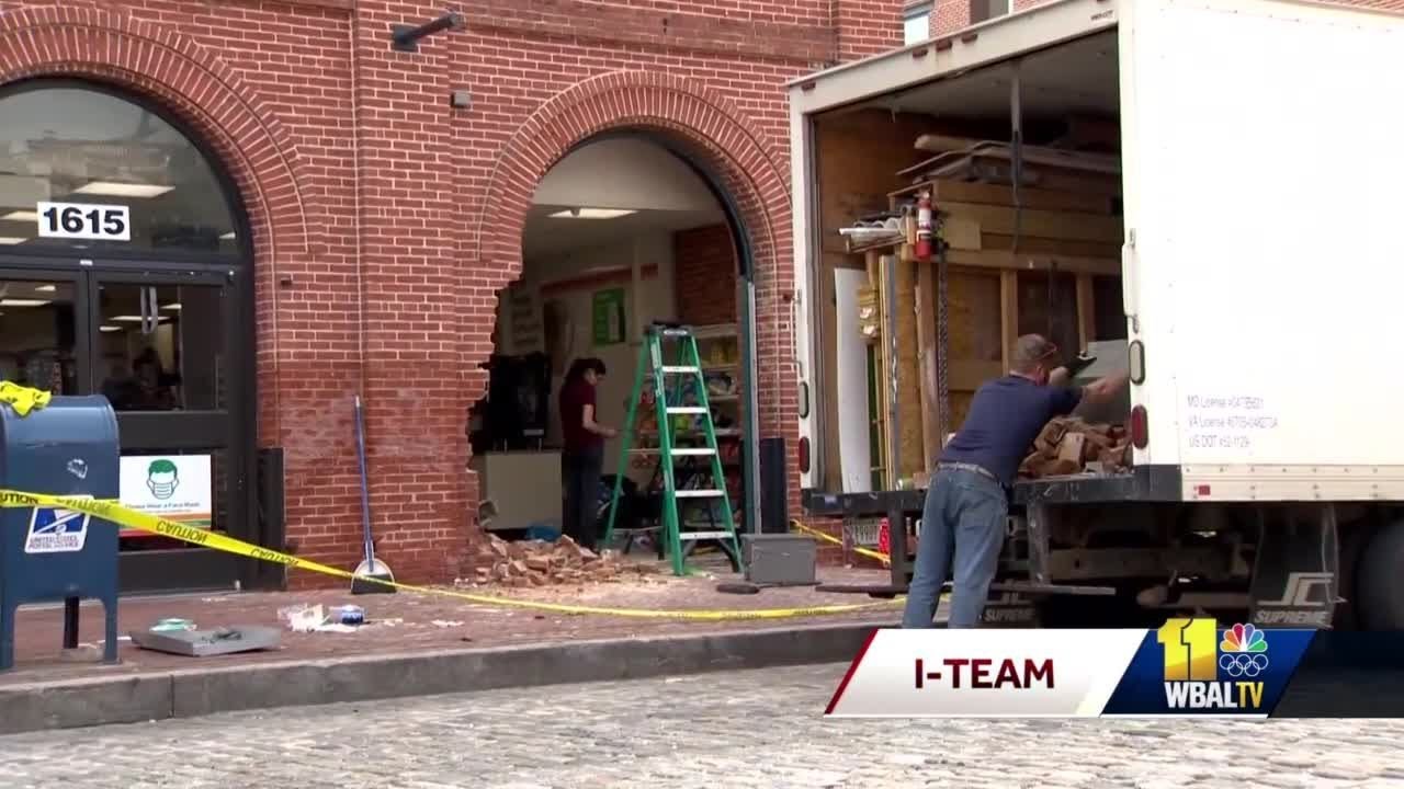 7-Eleven smashed, ATM stolen in Fells Point - YouTube