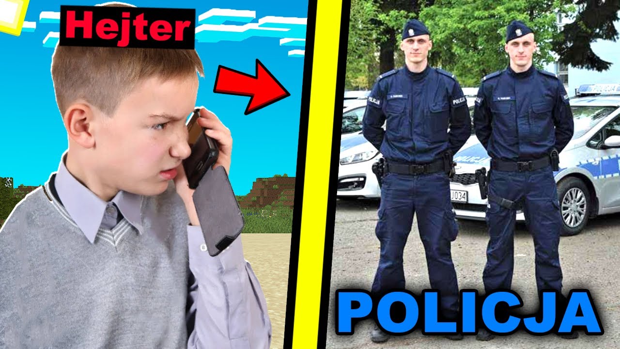 HEJTER DZWONI NA POLICJE XD - YouTube