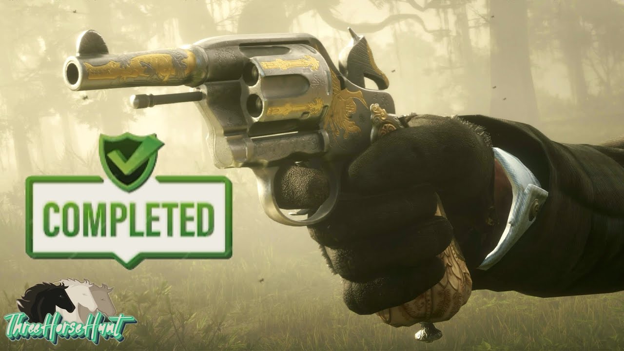 Red Dead Redemption 2 - Algernon's Revolver Final Side Mission - YouTube