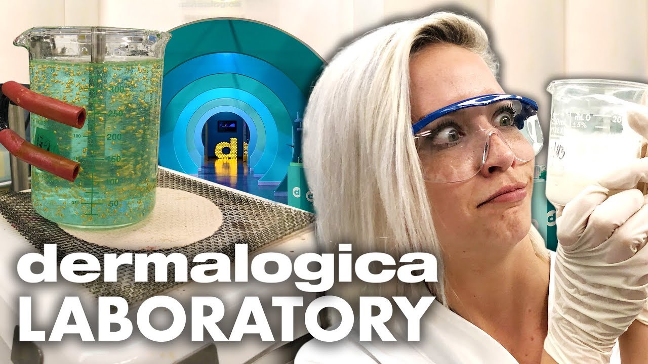 Making Skin Serum in the Dermalogica Lab! (Beauty Trippin) - YouTube