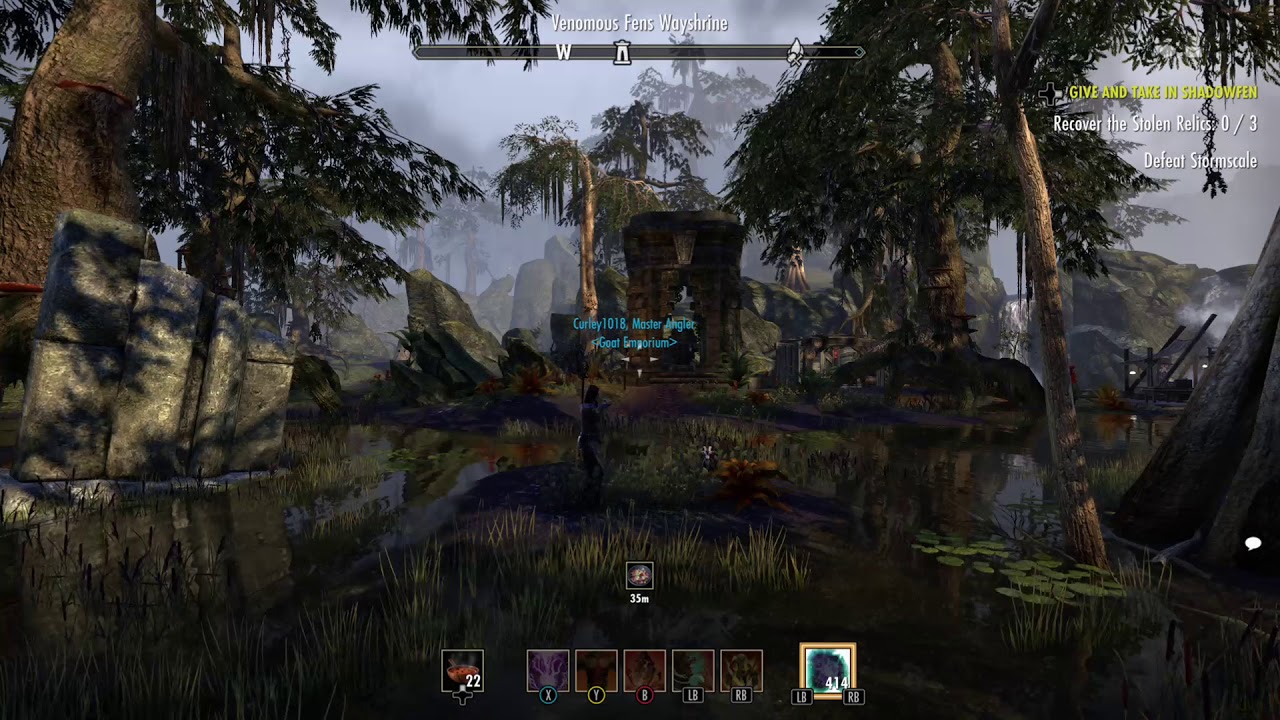 Shadowfen Treasure Map 5 (V) - YouTube