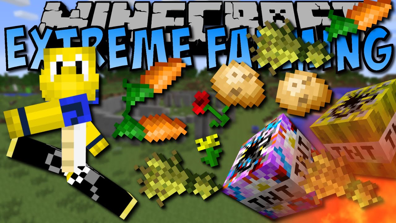 EXTREME FARMING MOD (Karotten TNT, Weizen TNT uvm.) [Deutsch] - YouTube