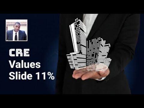 Commercial Real Estate Values Slide 11%, Analysts Say - YouTube
