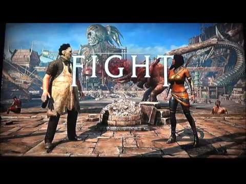 Mortal Kombat XL Leatherface Vs. Tanya (Let's see Who Win!!!)