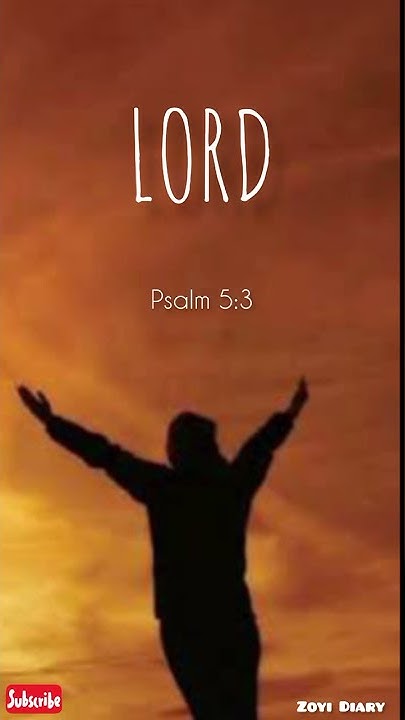 Psalm 5:3 | Jesus status | Jesus Christ | English Christian status | Bible verse/words | shorts ...