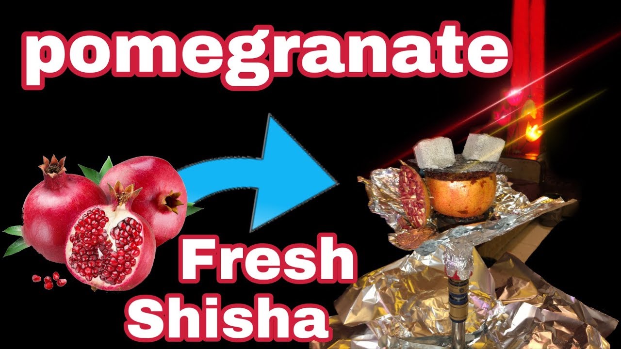 The Best Pomegranate fresh shisha Arab style - YouTube