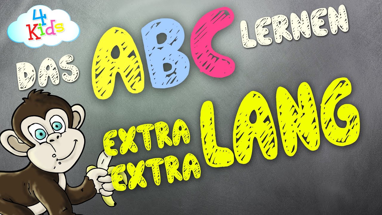 ABC Buchstabenlieder Songs für Kinder. Kinderlieder zum mitsingen und ...