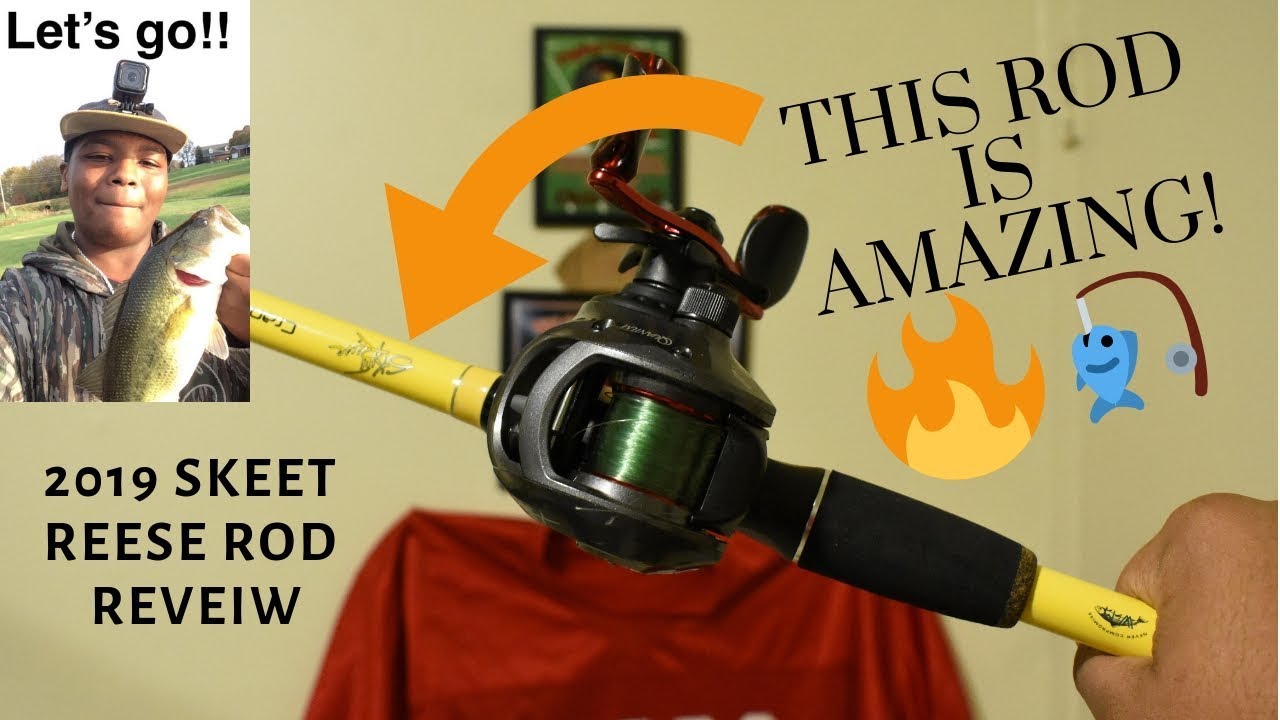 Review on 2019 Skeet Reese Crankbait Bait Casting Rod! - YouTube