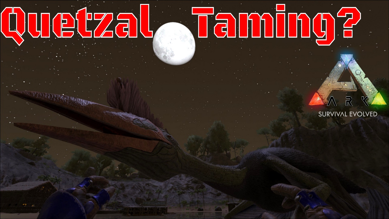 Ark: Shigo Islands - How to Tame a Quetzal Solo? - YouTube