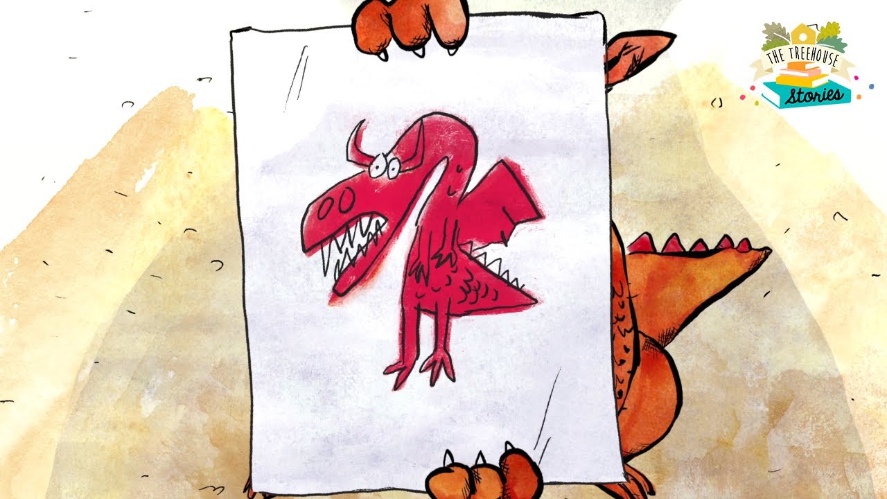 Dragons : father & son | The Treehouse Stories (S01E15) | Reading with ...