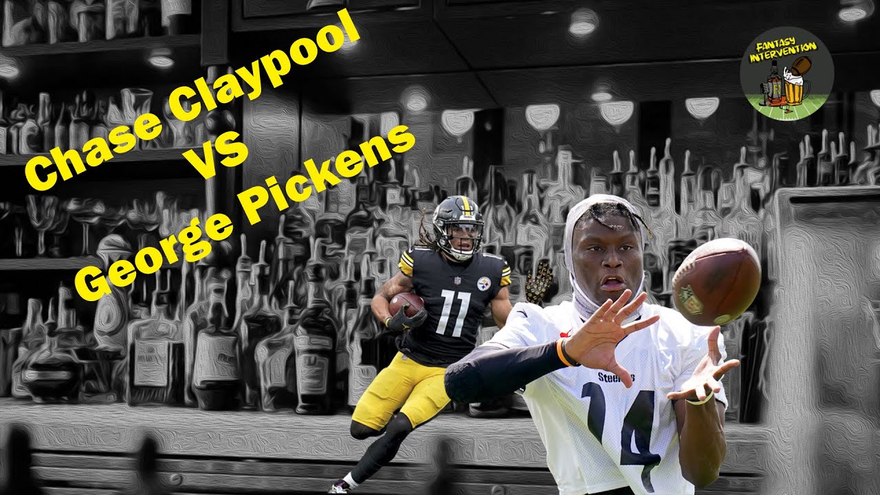 Better Fantasy Receiver: Chase Claypool or George Pickens? - YouTube