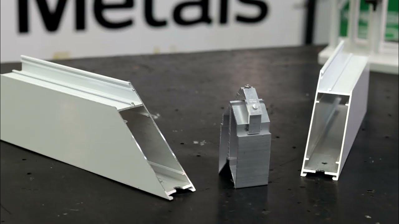 Conexão Allen para esquadrias de alumínio Linha 42 perfil P268A - YouTube