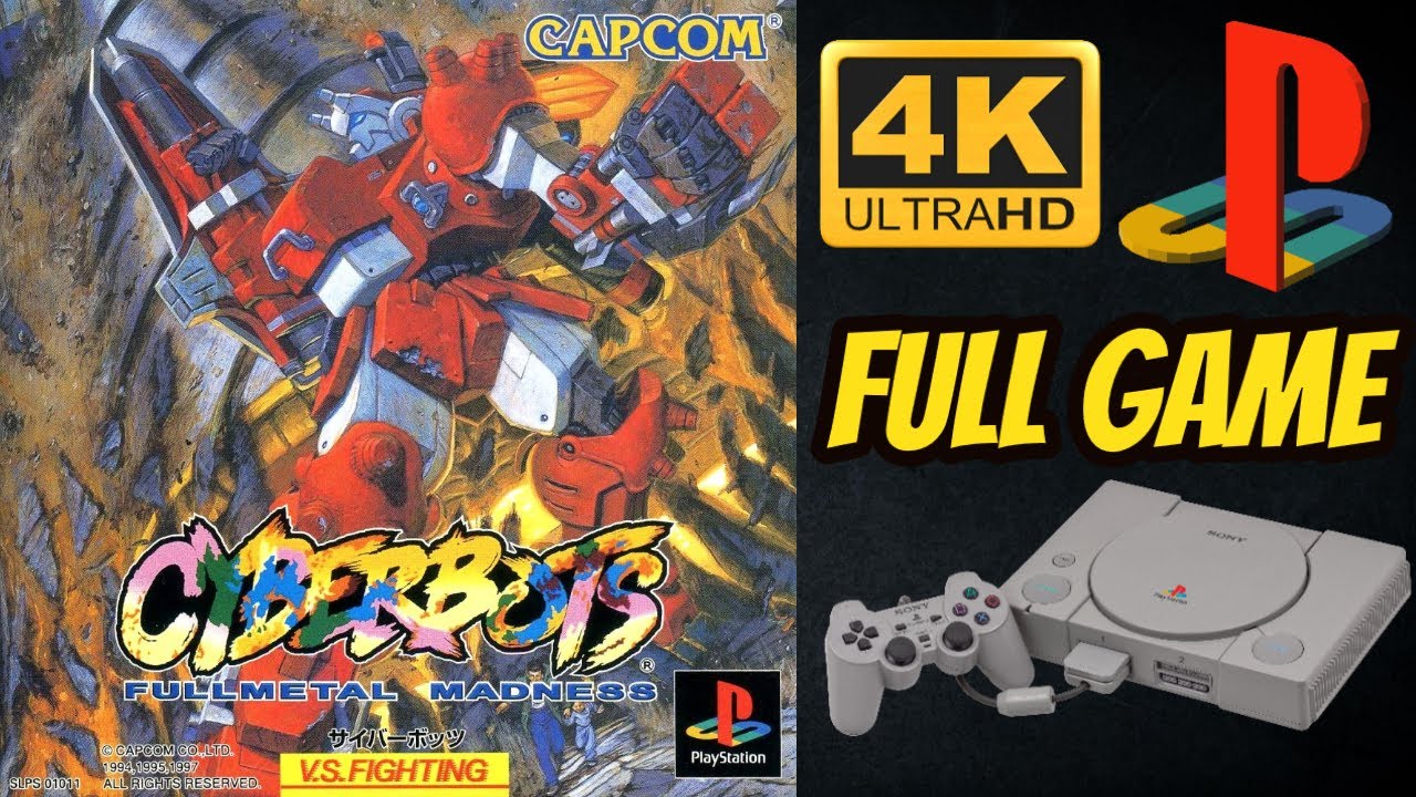 Cyberbots: Full Metal Madness | PS1 | 4K60ᶠᵖˢ UHD🔴| Longplay ...