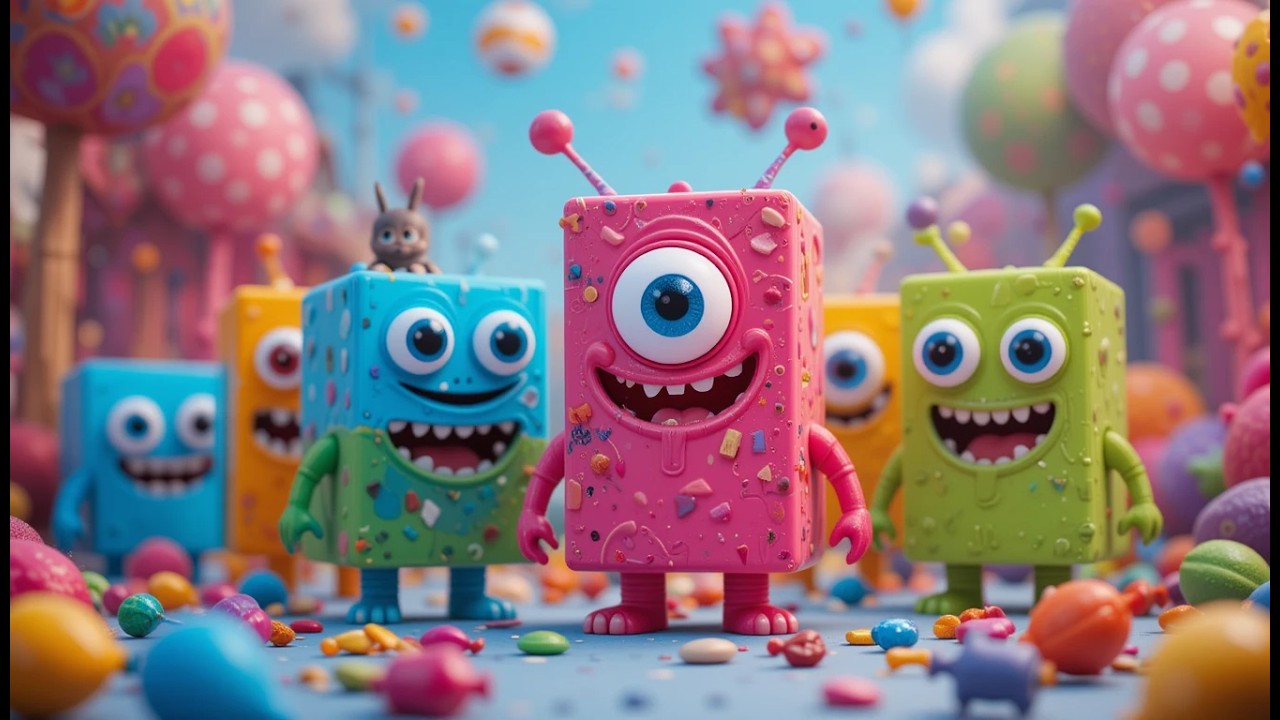 Blockheads from the Bizarre Toyverse - YouTube