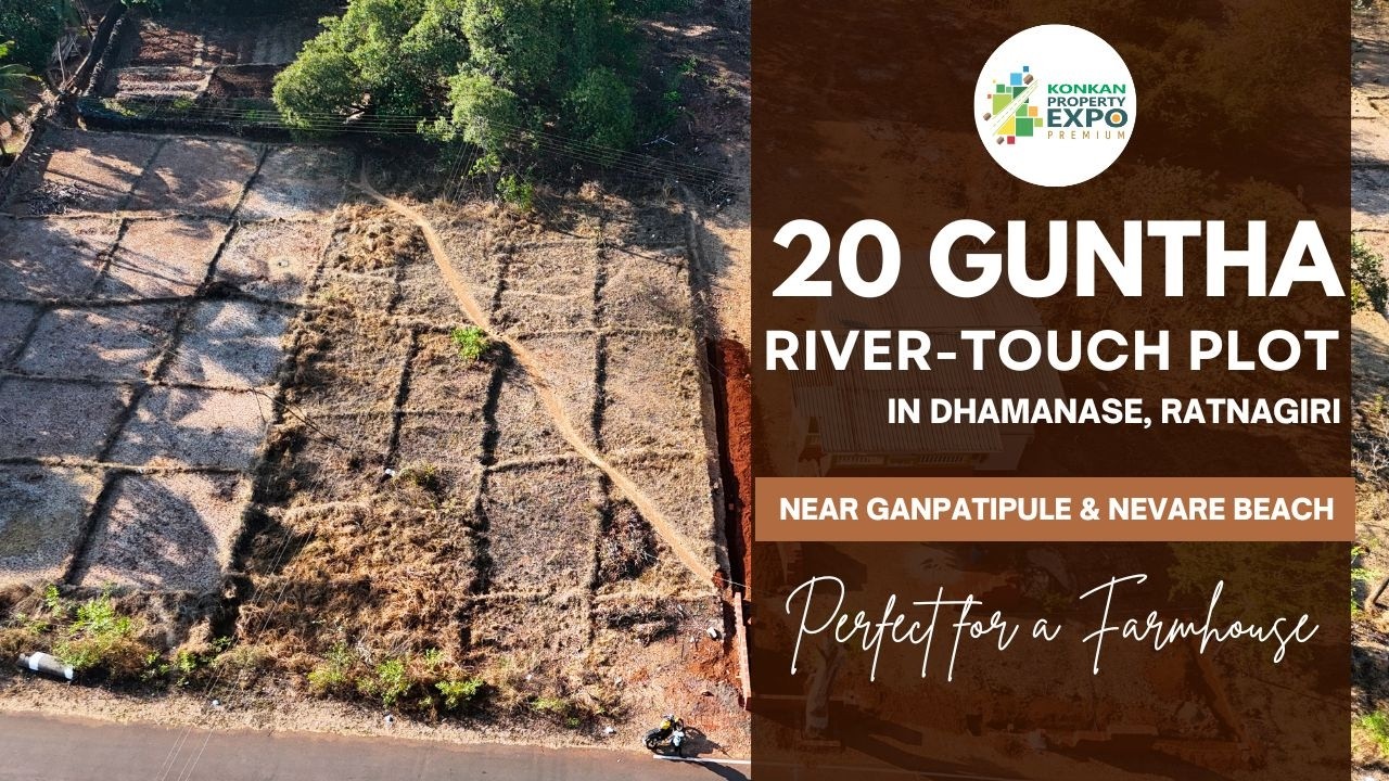 River Touch & Road Touch 20 Guntha Plot for Sale in Dhamanse | Near ...
