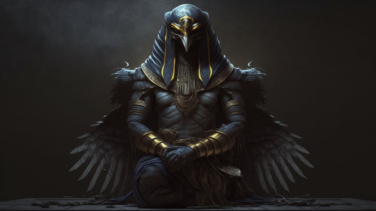 HORUS Meditation - Egypt God Meditation - Focusing Sound - Dark ...