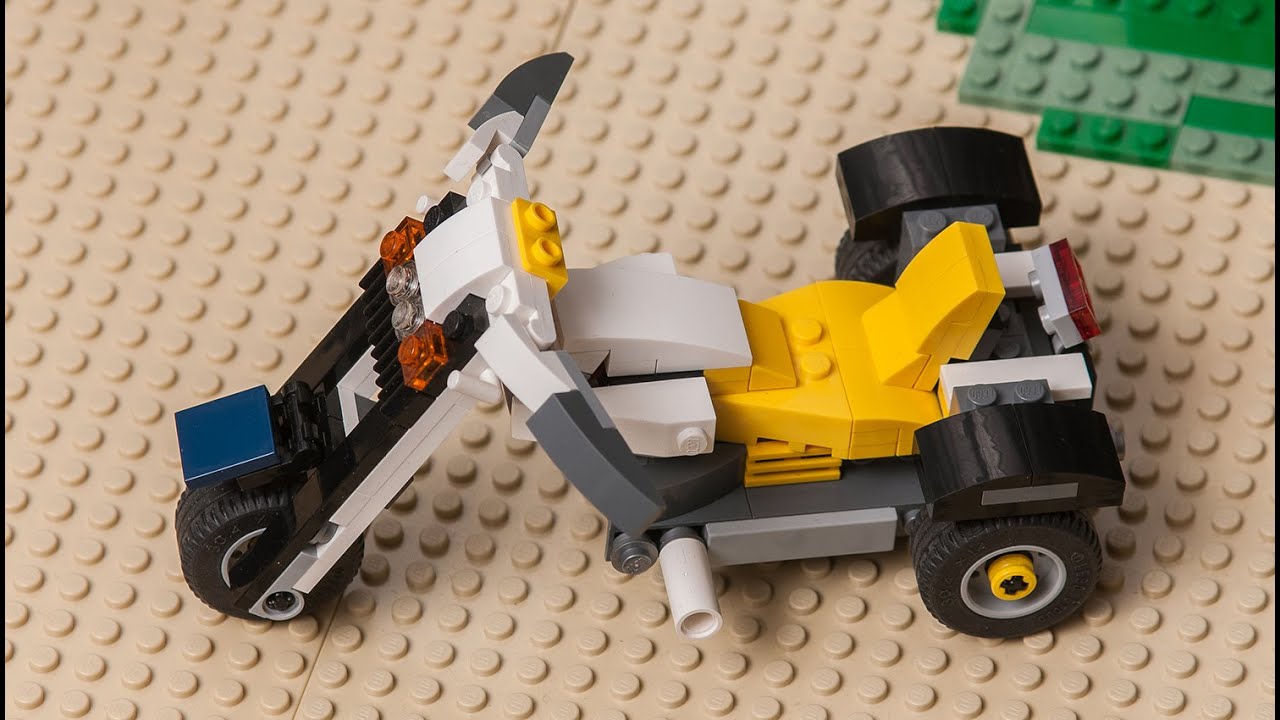 LEGO Creator 31046 moc Tricycle. how to build TUTORIAL! - YouTube