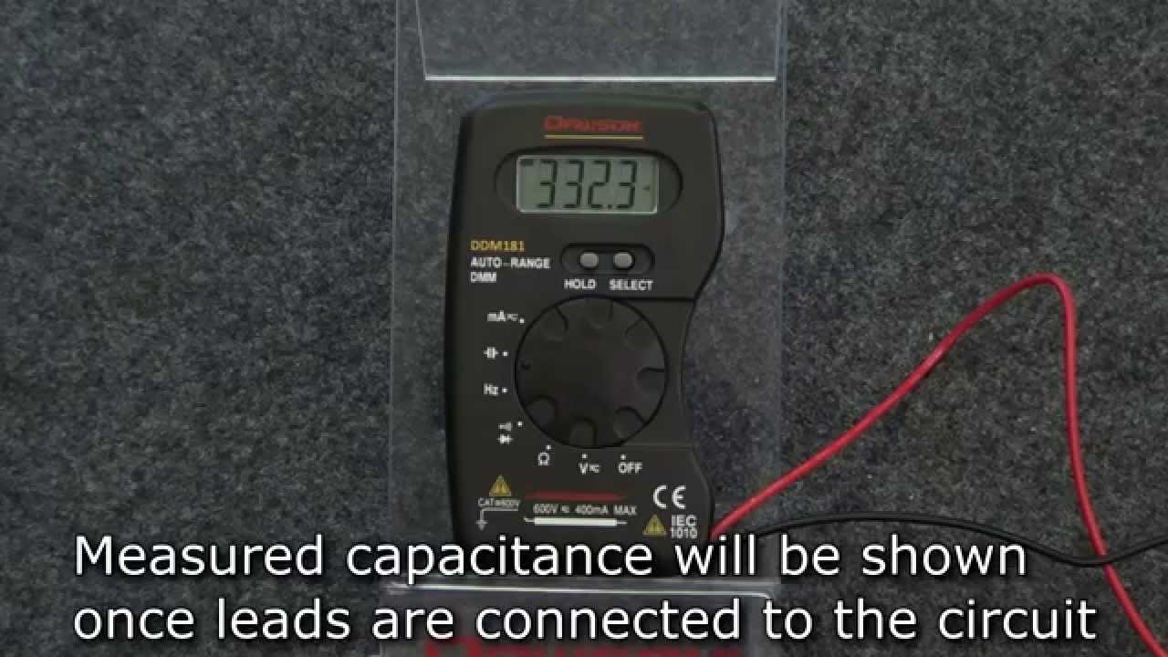 Dawson DDM181 Auto-range Pocket-size Digital Multimeter - YouTube