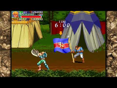 Capcom Belt Action Collection: Knights of the Round Table - Percival ...