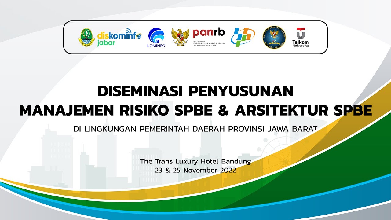 DISEMINASI PENYUSUNAN MANAJEMEN RISIKO SPBE & ARSITEKTUR SPBE - YouTube