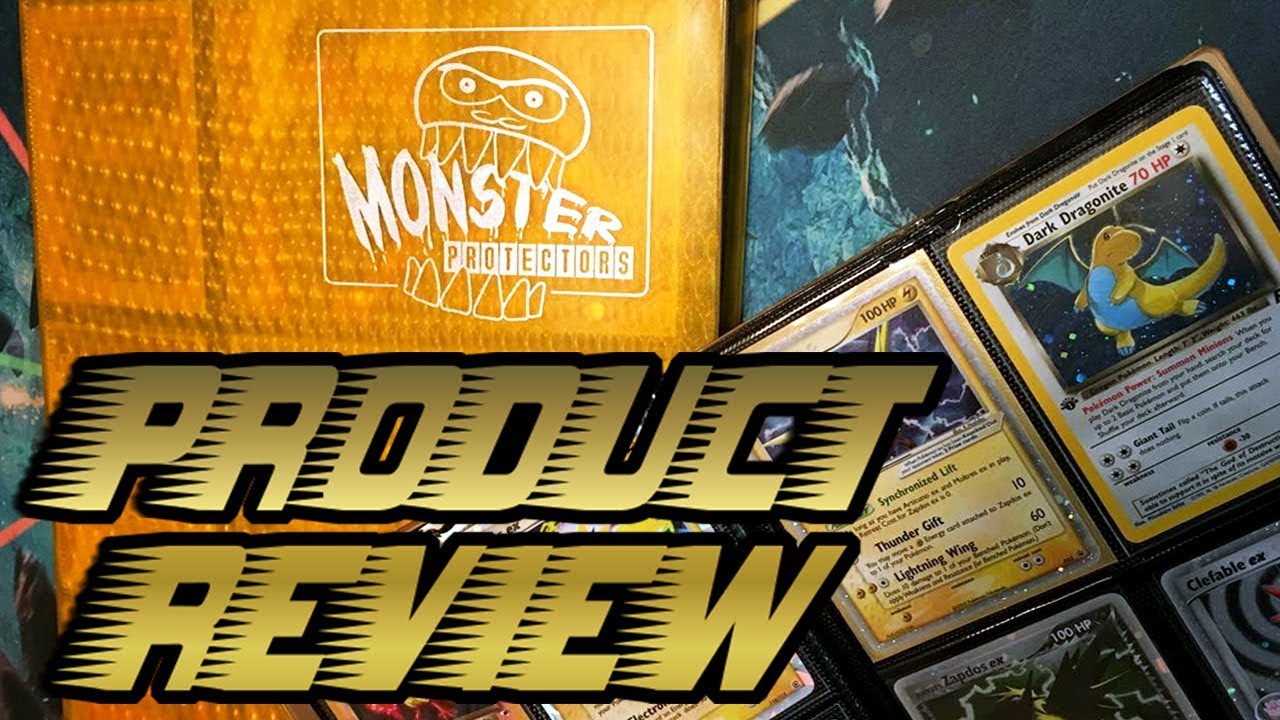 TCG Product Review - Monster Protectors Binders - YouTube