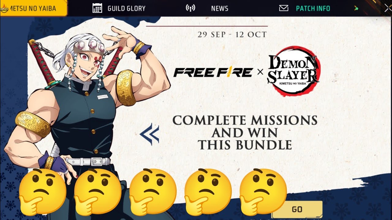 Free Fire x Demon Slayer | Kimetsu no Yaiba" | Demon Slayer event - YouTube