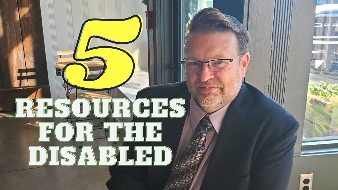 5 Resources for Disabled People - YouTube