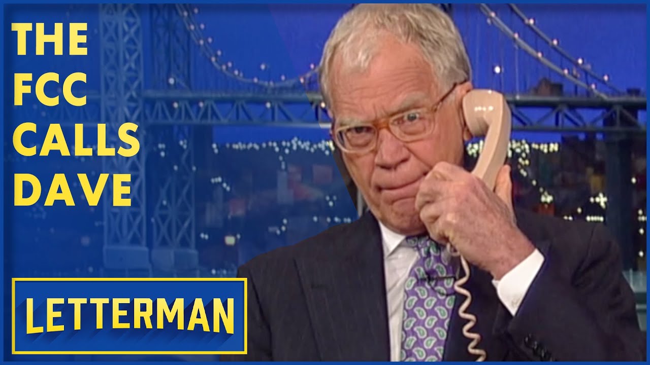 The FCC Calls Dave | David Letterman - YouTube