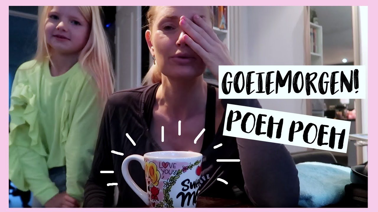 MAMA OCHTEND ROUTINE (MET BABY, KIND & SPORTEN) | EXTRA VIDEO | Diesna ...