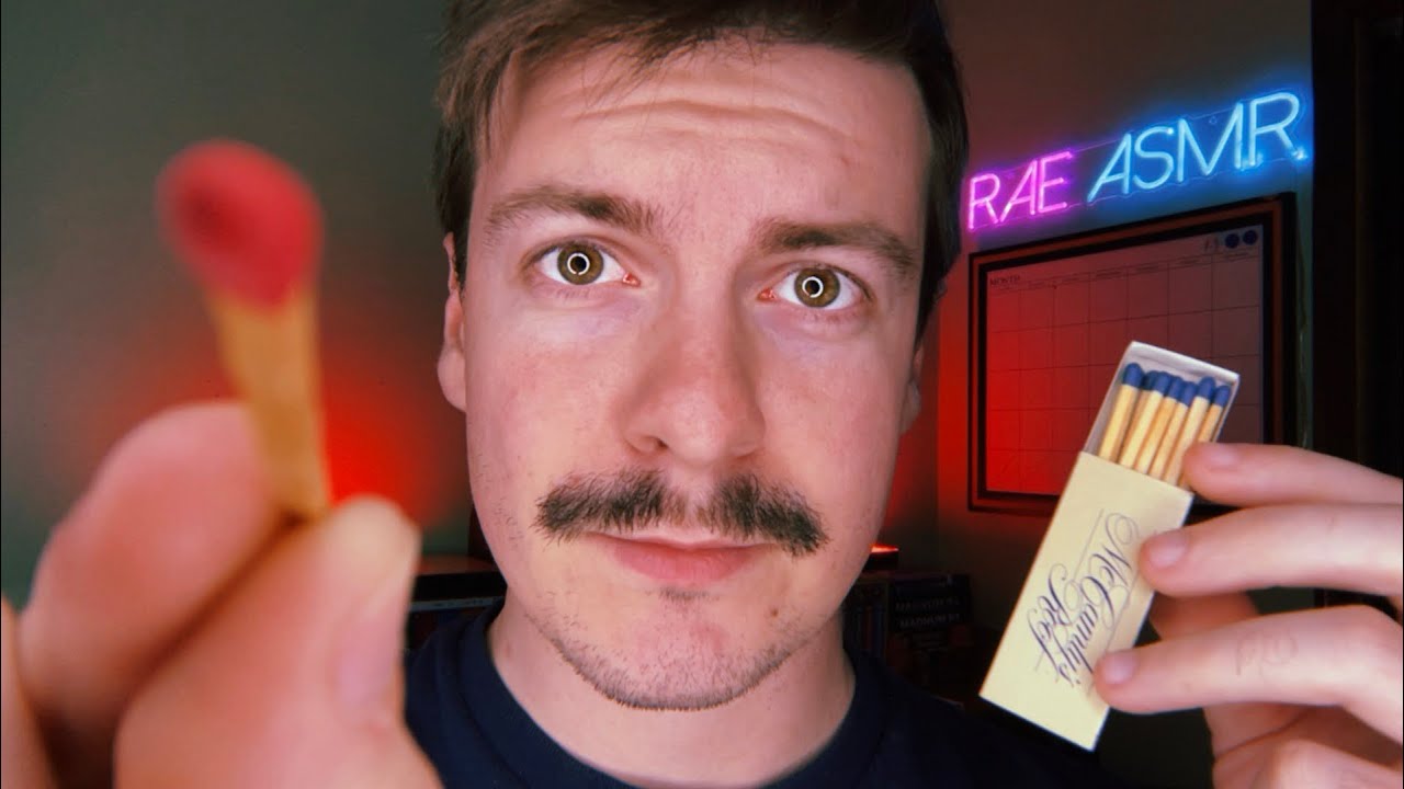 [ASMR] Doing Your Makeup with Colored Matches Role Play | Lens Tapping ...