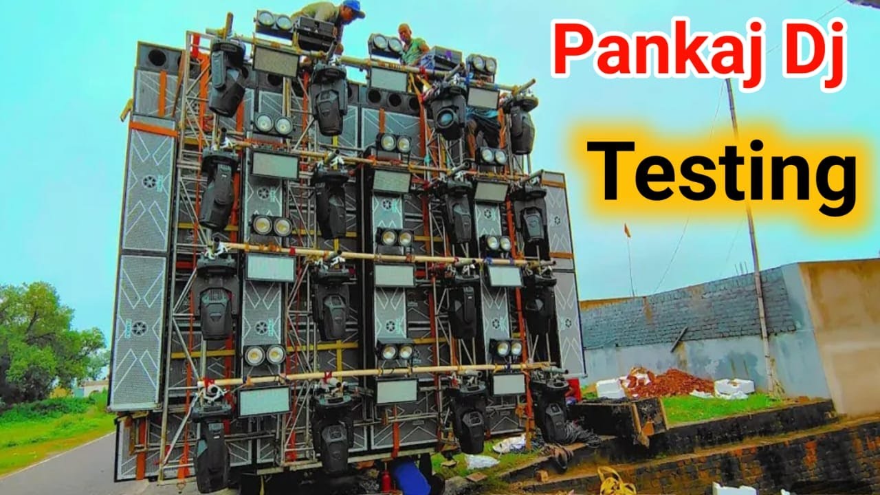 DJ PANKAJ TESTING LIVE SUDAMDIH SETUP READY - YouTube