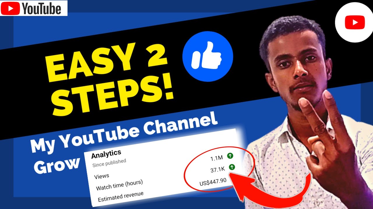 EASY 2 STEPS! 6 - 7 Views आता है रोना बंद करो 2 Tips से Channel Grow ...