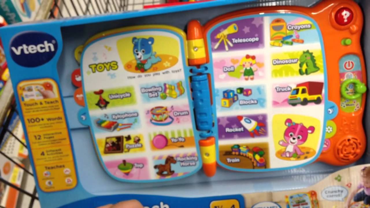 TOUCH & TEACH WORD BOOK by VTech - YouTube