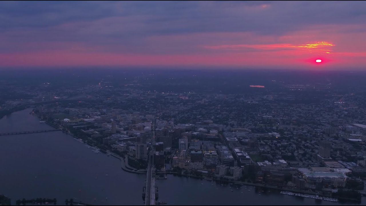 Aerial Views of Boston in 4K UHD. #massachusetts #usa - YouTube