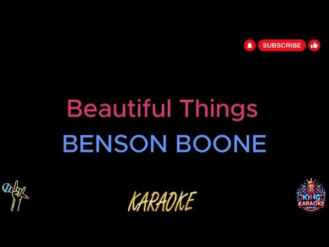 Benson Boone - Beautiful Things (Karaoke Version) - YouTube