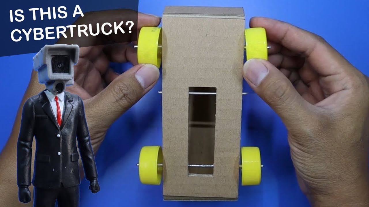 How To Make A Car From Cardboard At Home | Skibidi Toilet Cameraman ...