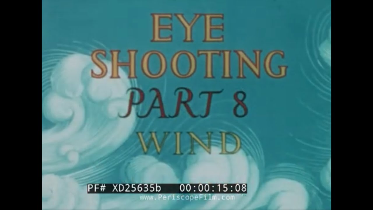 " EYE SHOOTING PART 8 WIND " 1940s ROYAL NAVY PILOT GUNNERY TRAINING ...