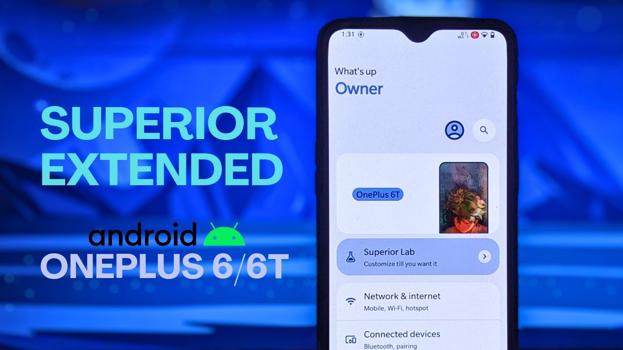 Superior Extended : Android 14 on Oneplus 6/6T - YouTube