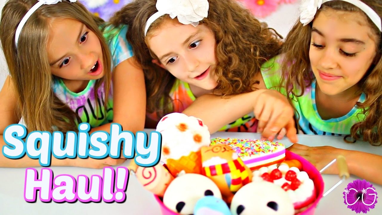 SQUISHY HAUL! OUR FIRST SQUISHY PACKAGE EVER! - YouTube