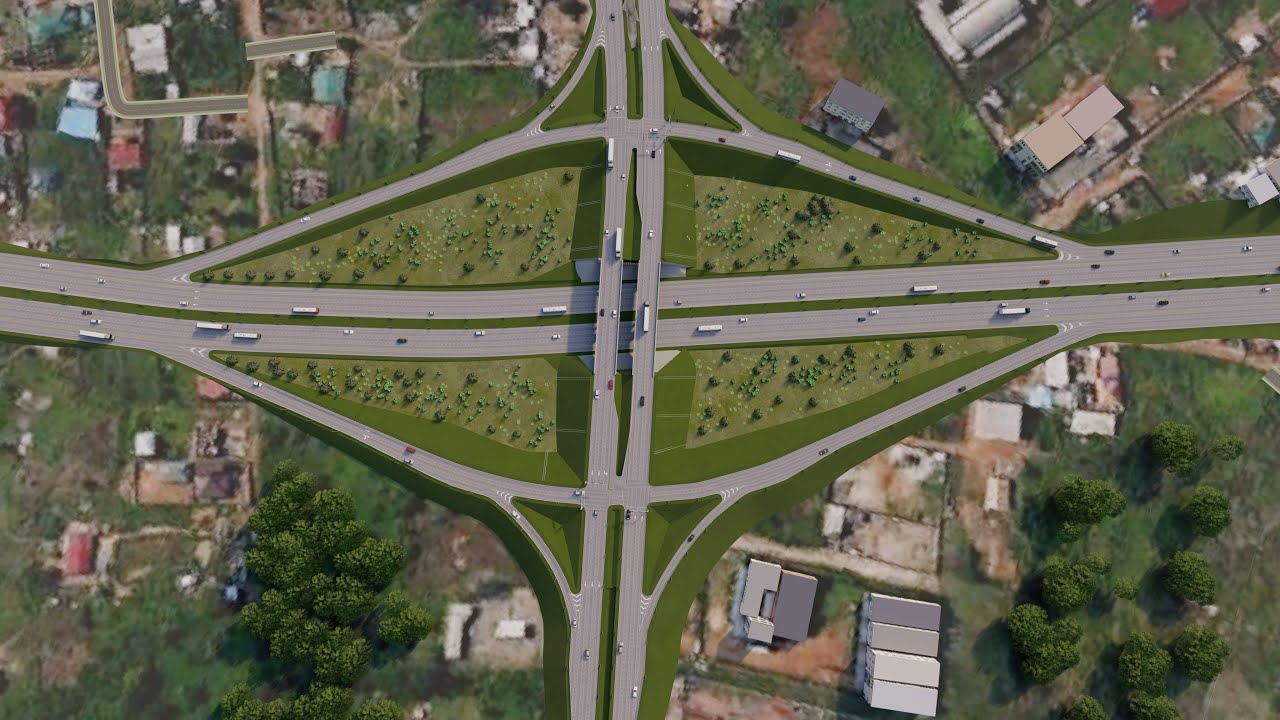 Diamond Interchange: A Seamless Workflow with Civil 3D and Infraworks ...