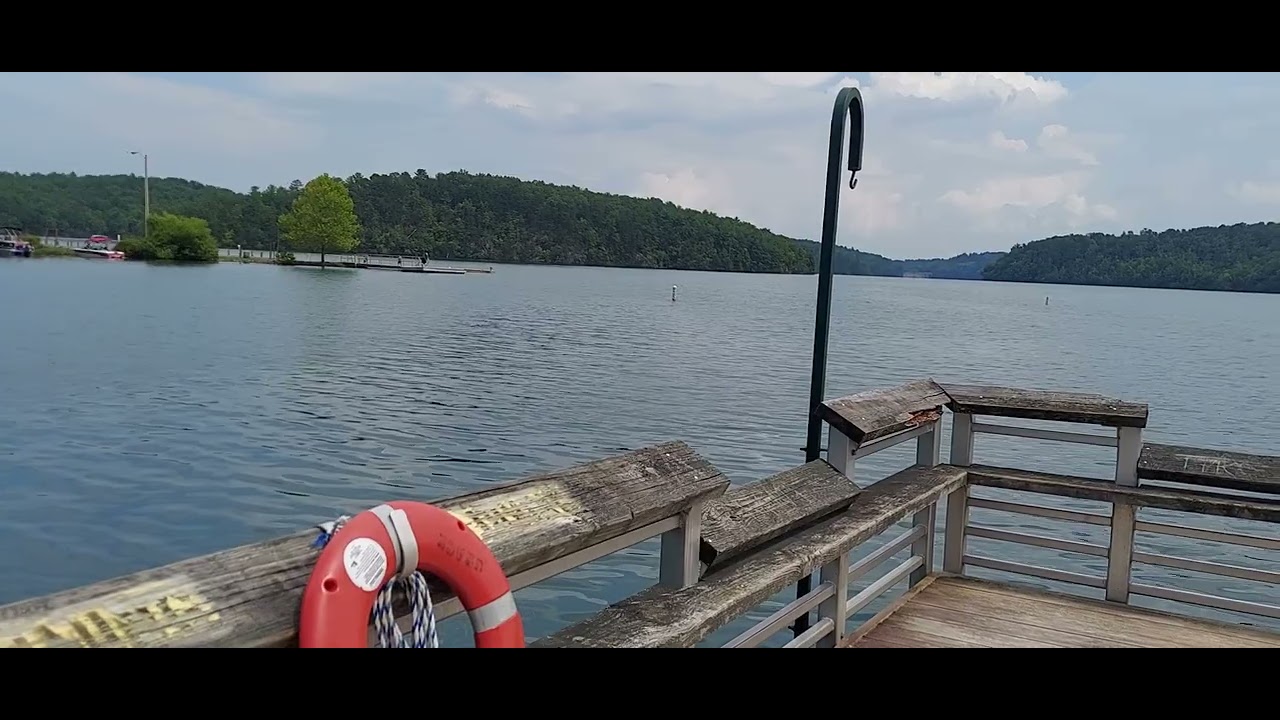 goose point campground Philpott lake - YouTube