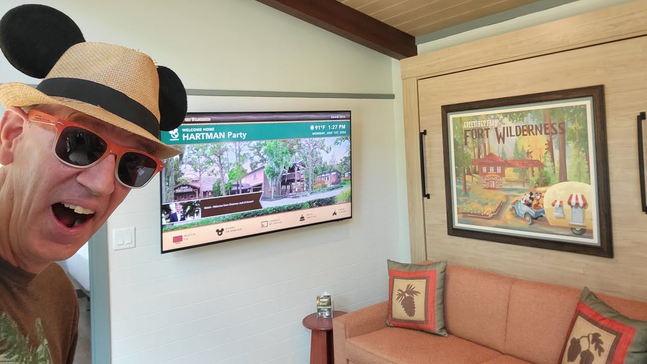 Fort Wilderness New DVC Cabin Tour Opening Day - YouTube