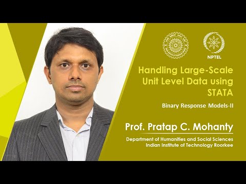 Lecture 33: Binary Response Model-II - YouTube