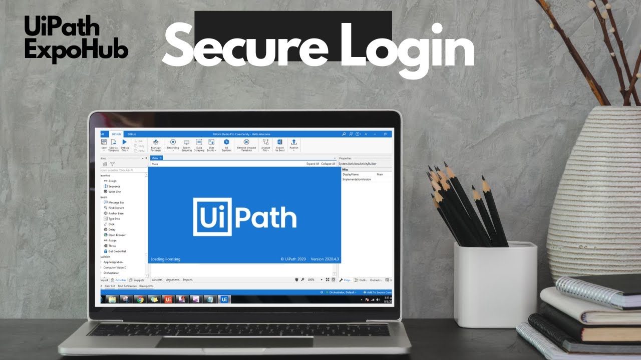 UiPath Open Browser and Login | UiPath Tutorial For Beginners | RPA ...