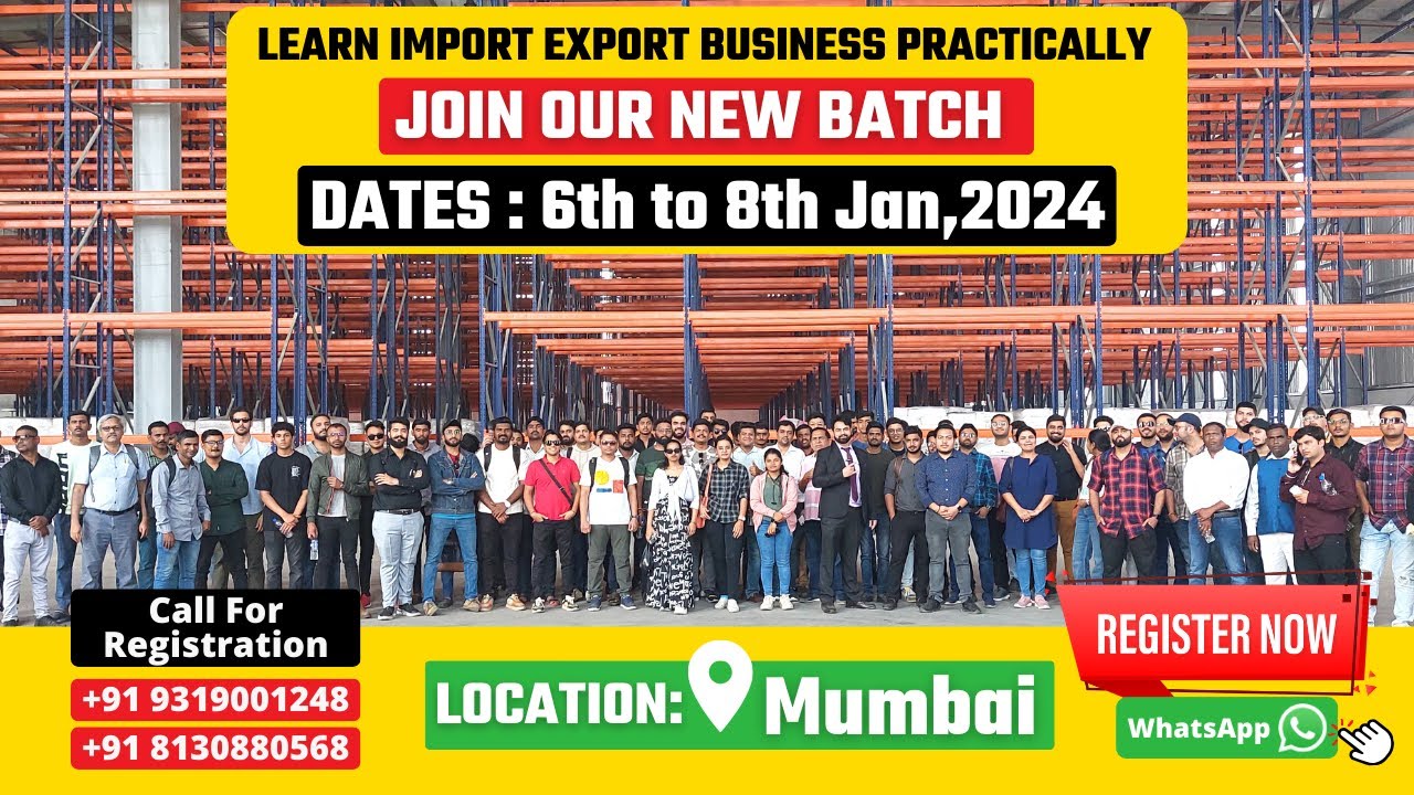 IMPORT-EXPORT Practical Training in Mumbai | Learn Import Export ...