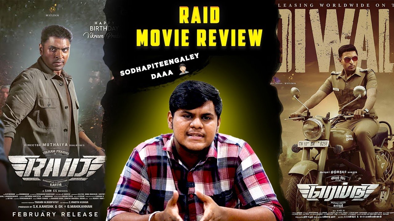 RAID REVIEW | LATEST MOVIE | VIKRAM PRABHU IN RAID - YouTube